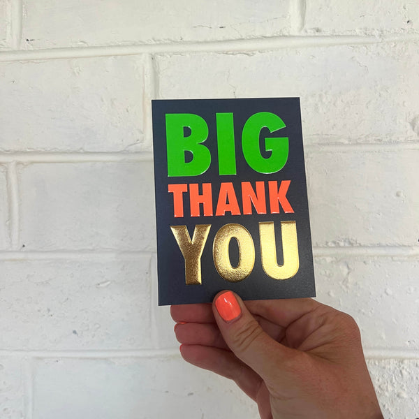 BIG THANK YOU Card – Hello Kit Co.