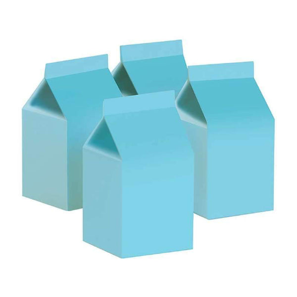 Pastel Blue Milk Box Cartons - Pack of 10 – Hello Kit Co.