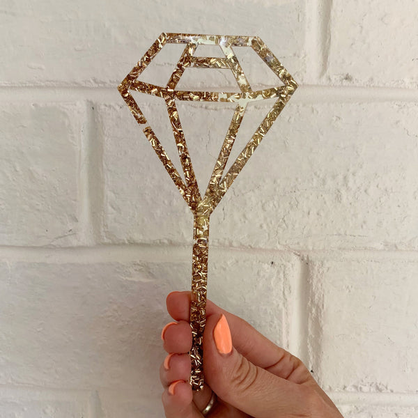 Diamond Topper - Gold – Hello Kit Co.