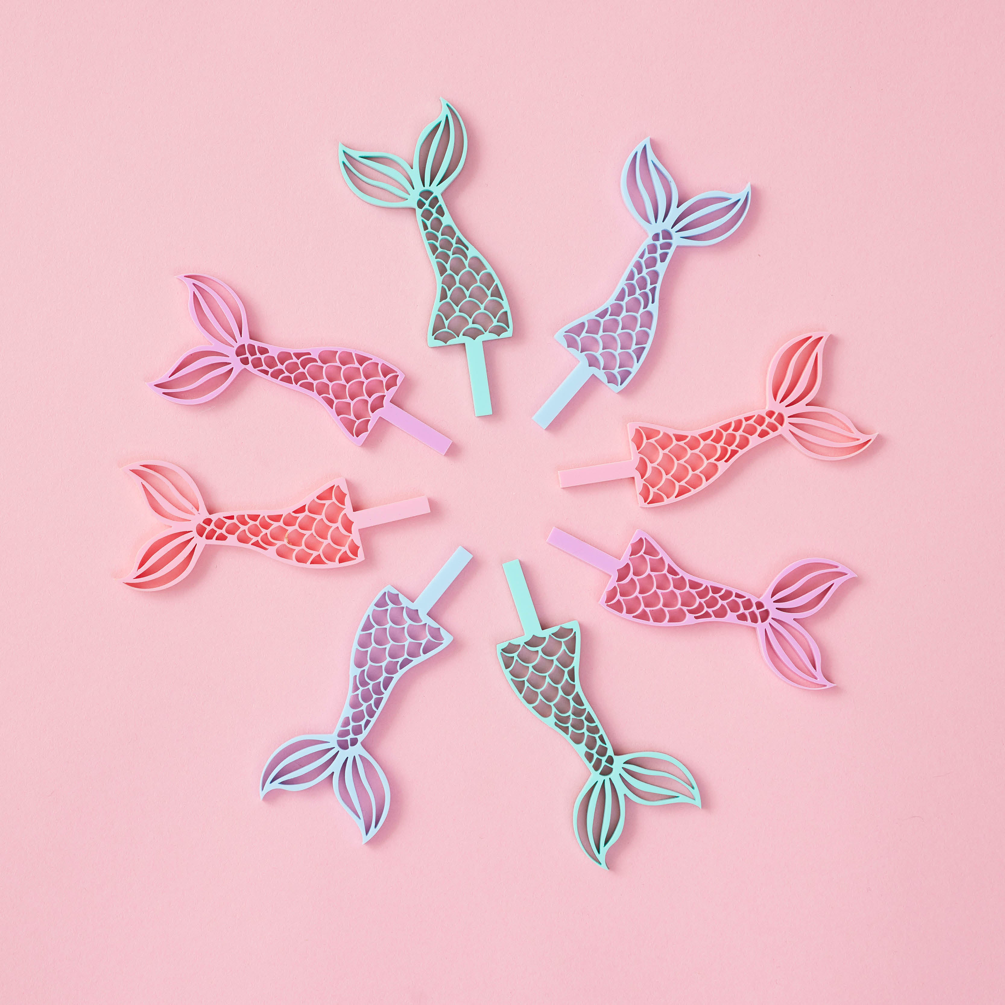 Mermaid Tail Cupcake Toppers Printable Plan The Perfect Mermaid
