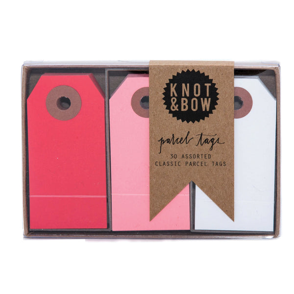 Red Pink Mix Parcel Tag Trio – Hello Kit Co.