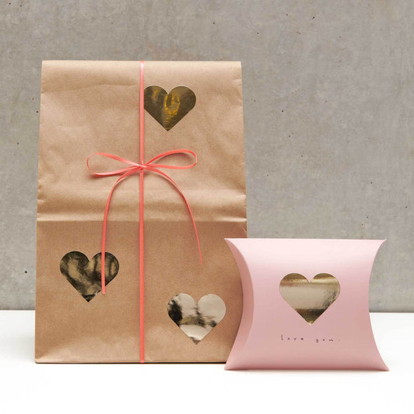 Metallic Gold Heart Stickers - 120 pieces – Hello Kit Co.