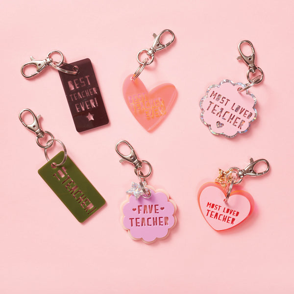 Teacher Keyrings – Hello Kit Co.